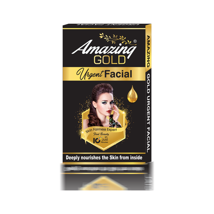 Amazing Gold Urgent Facial Sachet – HASMOH Cosmetics